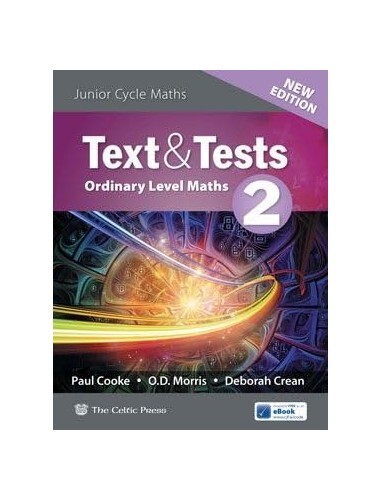 Text and Tests 2: Ordinary Level Maths,... by Deborah Crean Paperback ...