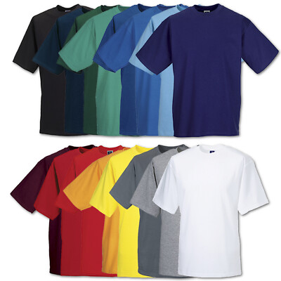 Russell T-Shirt Silver Label T Shirt Herren Shirt Gr. XS S M L XL 2XL ...