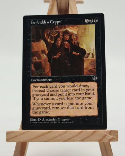Forbidden Crypt Mirage Magic Karte MTG englisch (Verbotene Krypta ...