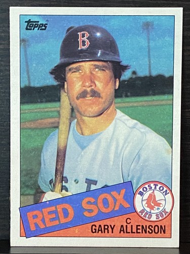 1985 Topps Baseball Card #259 Gary Allenson Red Sox SR | eBay