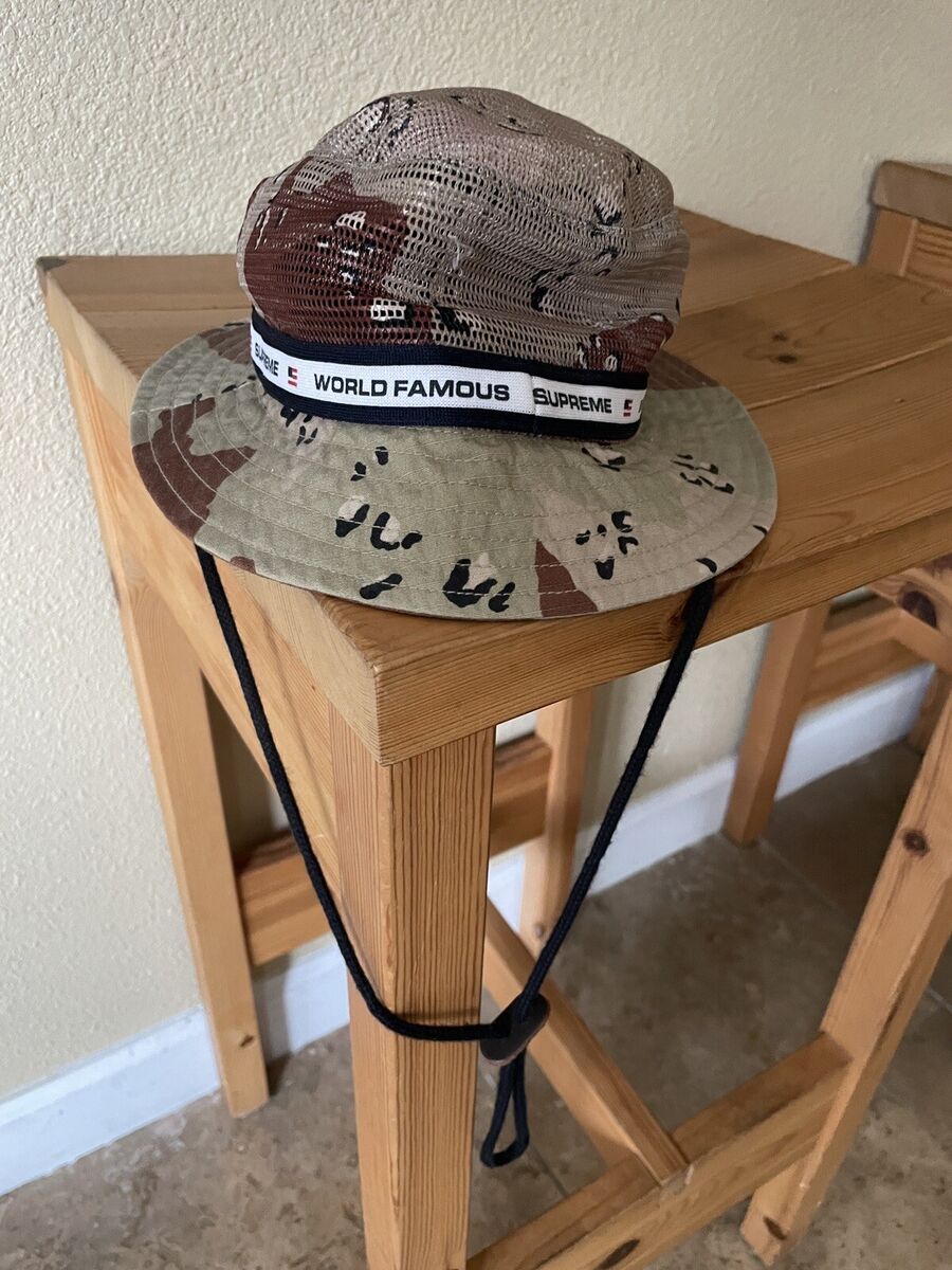 Supreme Mesh Crown Crusher Desert Camo S/M- Bucket Hat | eBay Supreme Mesh Crown Crusher Desert Camo S/M- Bucket Hat | eBay
