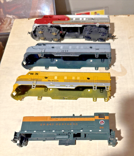4 pcs HO scale Engines shells | eBay
