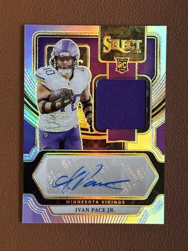2023 Panini Select - Rookie Signature Memorabilia Ivan Pace Jr. #RSM ...