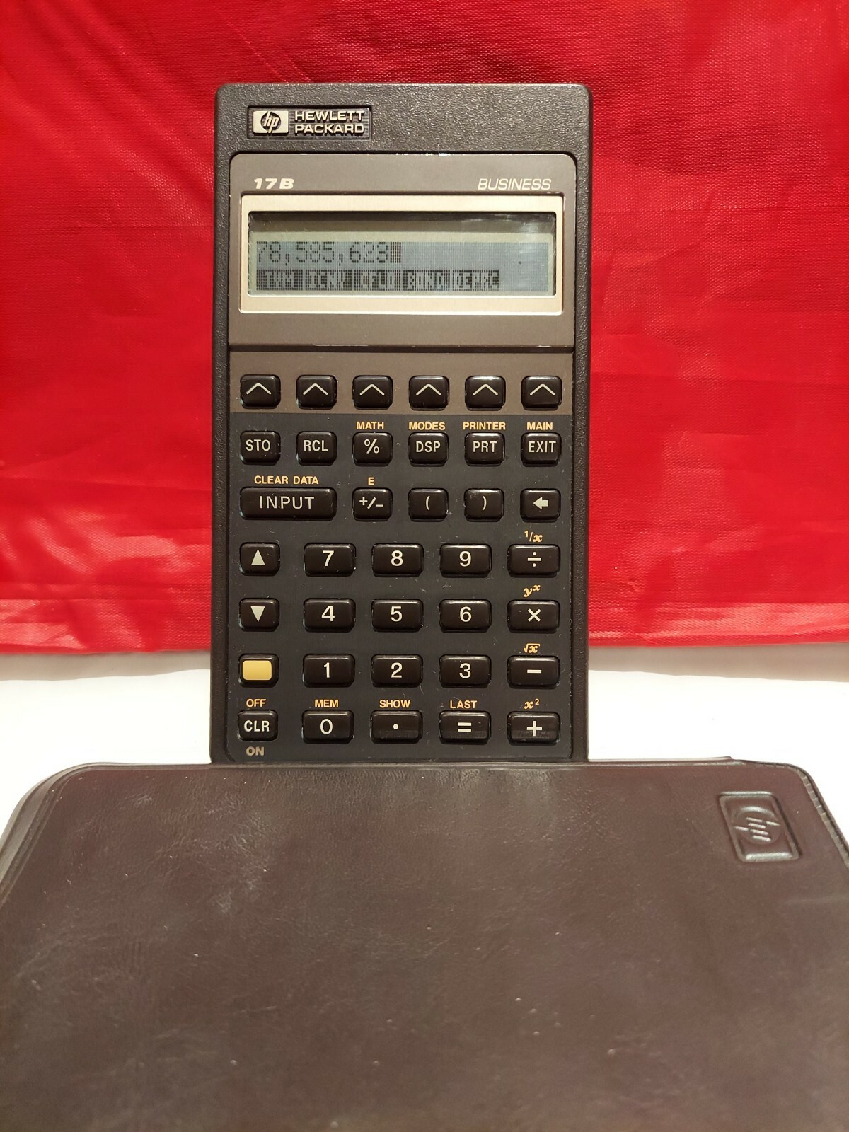 HP 17B Business Financial Calculator with Case no batteries included | eBay