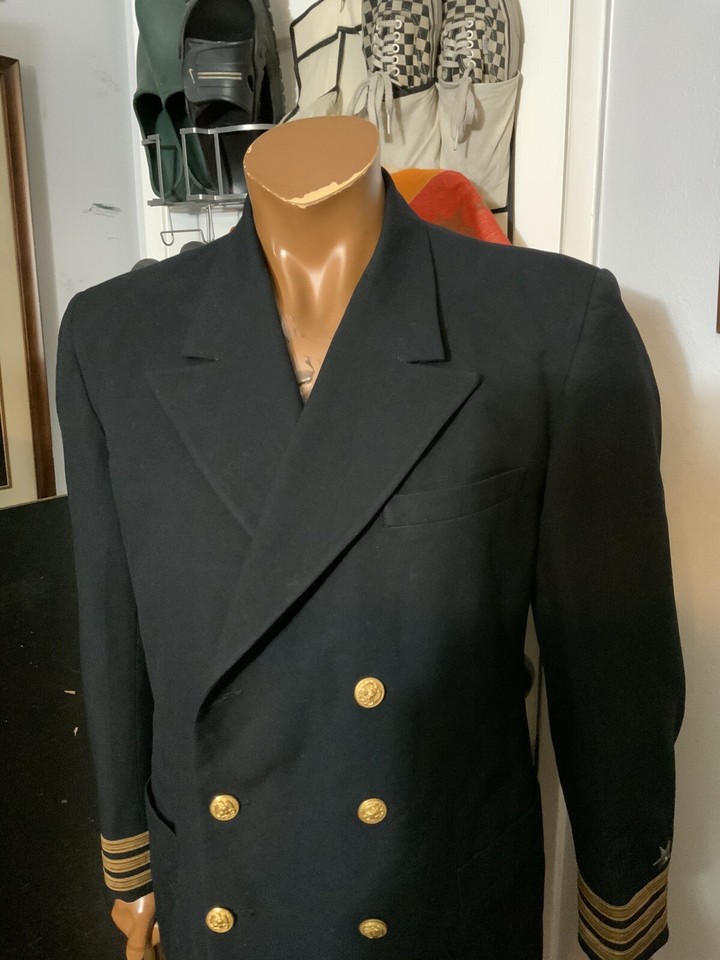 Vintage WWII Novakoff Bros Uniforms USN US Navy Dress Wool Uniform ...