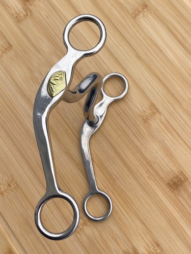 Fancy Stainless Steel Medium Port Western Grazing Bit ~ 5" | eBay