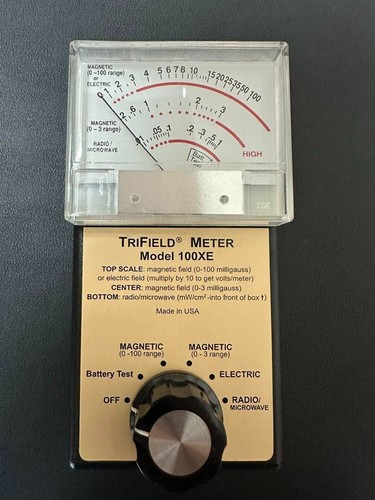 Trifield 100XE EMF METER Electromagnetic Field Tester Paranormal ...