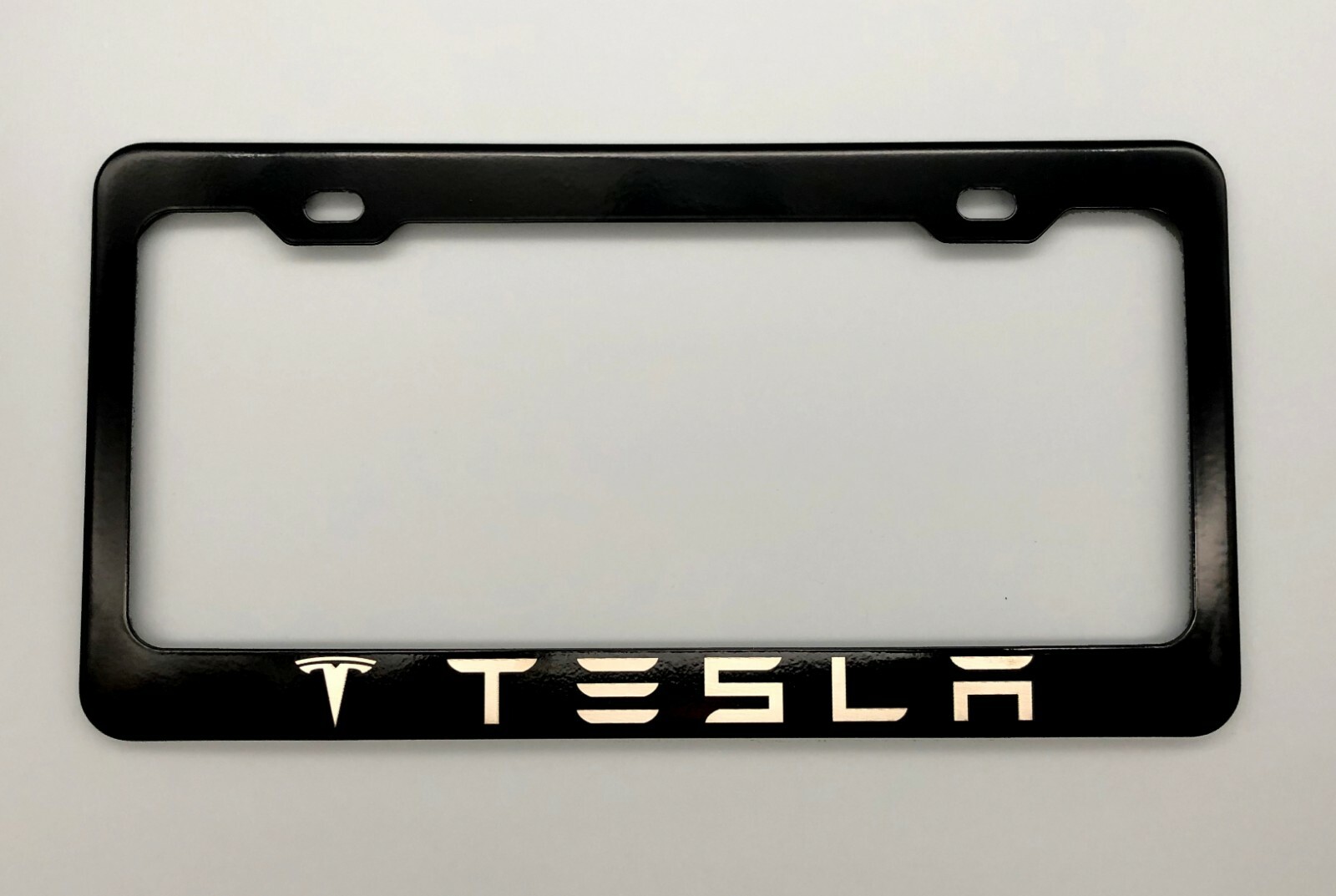 Tesla License Plate Frame Stainless Steel Laser Engraved Rust Free ...