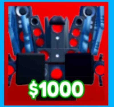 Upgraded Titan Speakerman ~ Toilet Tower Defense ~ TTD Units ~ TTD | eBay