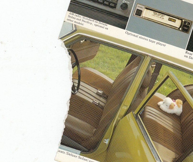 1971 TOYOTA RT80 CORONA SEDAN HARDTOP & WAGON 6p Japanese Brochure in ...