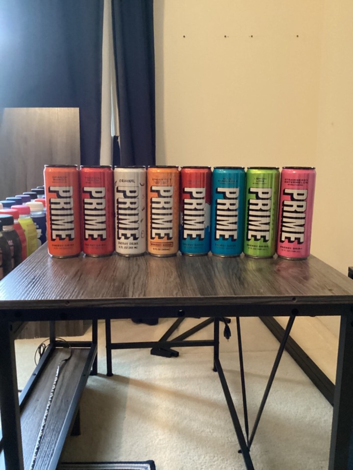 Super rare prime hydration collection. All the rare bottles are full ...