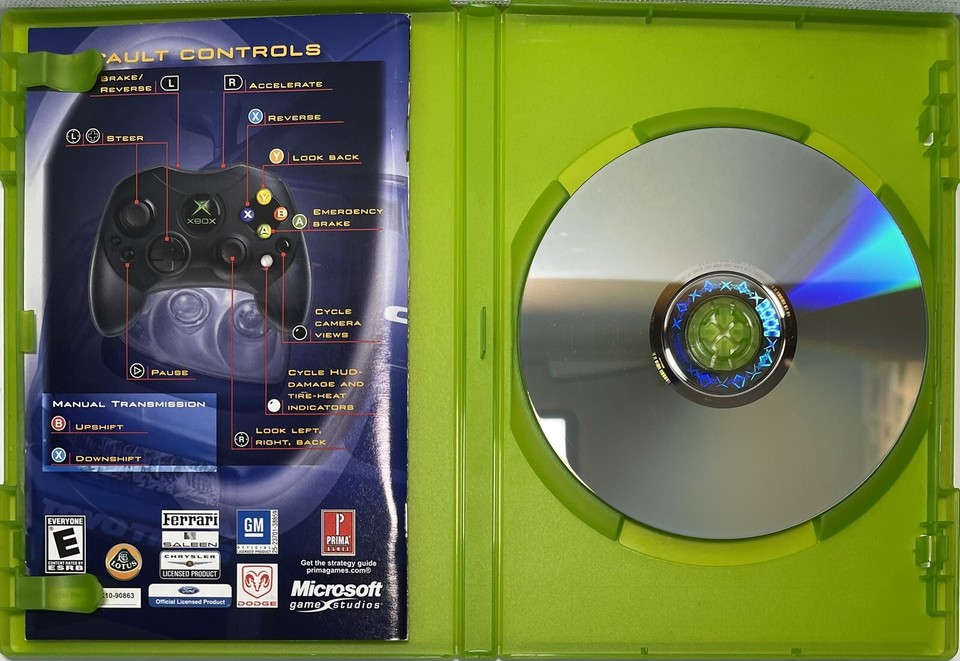 FORZA MOTORSPORT (Microsoft Xbox, 2005) 805529944466 | eBay