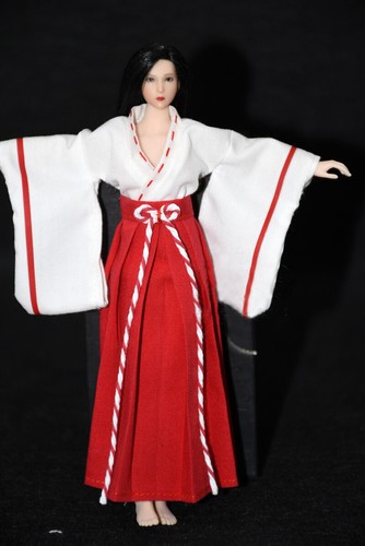 GS-KW-L: 1/12 Miko Outfit for 6" TBLeague female body (Long ver.) (No ...
