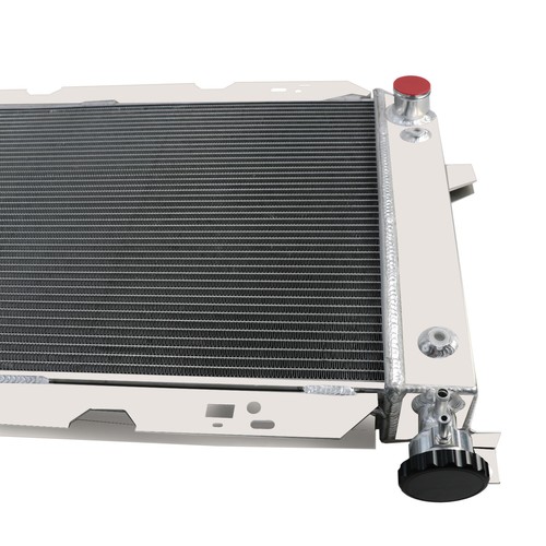 3ROW Aluminum Radiator Fit 1985-97 Ford F150 F250 F350 Bronco 5.0-7.5L ...