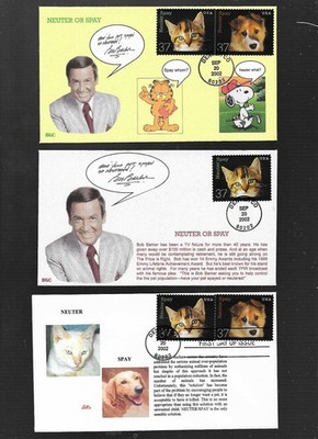 US FDC FIRST DAY COVERS CATS AND DOGS 2002 COLLECTION LOT OF 20 | eBay