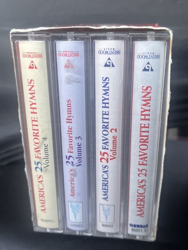 AMERICA'S 25 FAVORITE PRAISE&WORSHIP CHORUSES VOL.1-4 CASSETTES ...