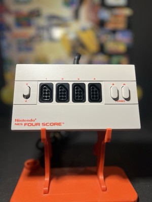 NINTENDO NES || FOUR SCORE ADAPTER 4 SPIELER ADAPTER || ENTERTAINMENT ...