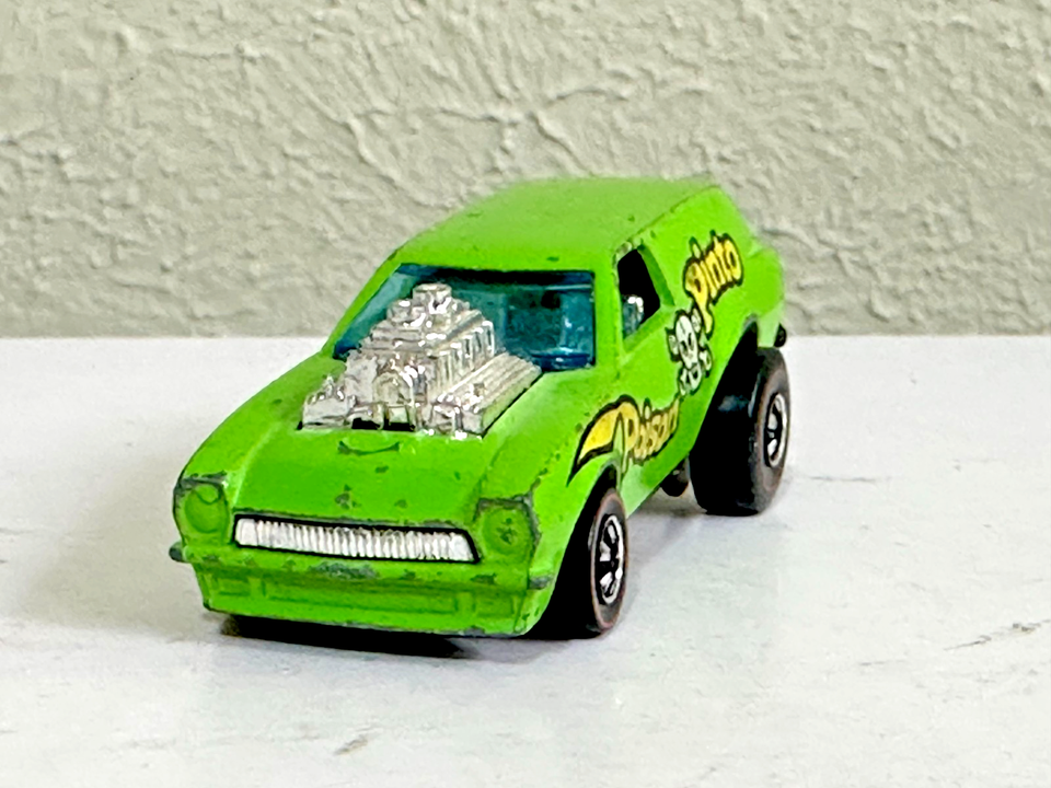 HOT WHEELS REDLINE FLYING COLORS SERIES POISON FORD PINTO WAGON GREEN ...