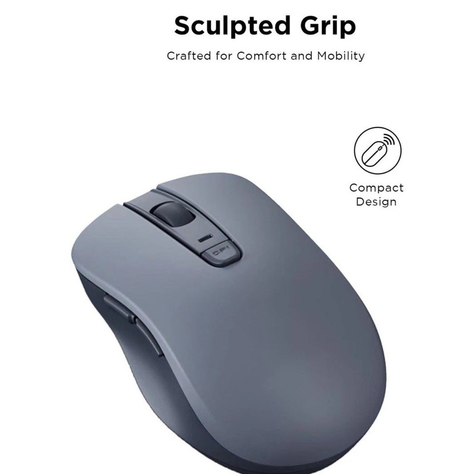 Lenovo Bluetooth Silent Mouse (WL300) - 5 Button Computer WL300 Grey NWOB | eBay