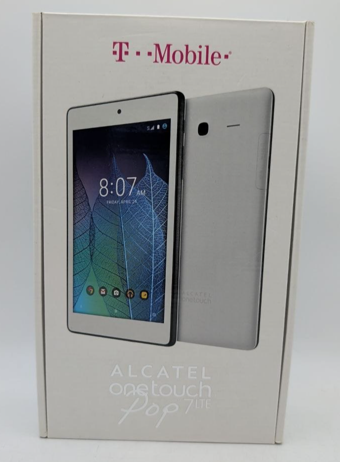 Alcatel Pop 7 LTE 8GB Android Tablet 7 In Display T-Mobile locked Wi FI ...