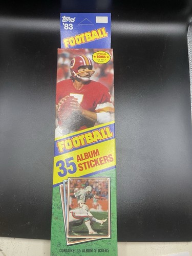 1983 Topps Football Card Album Sticker Set Pack Box NFL Wax 83 | eBay