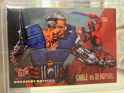 1995 Fleer Ultra X-Men Cable Vs Deadpool #127 Trading Card | eBay