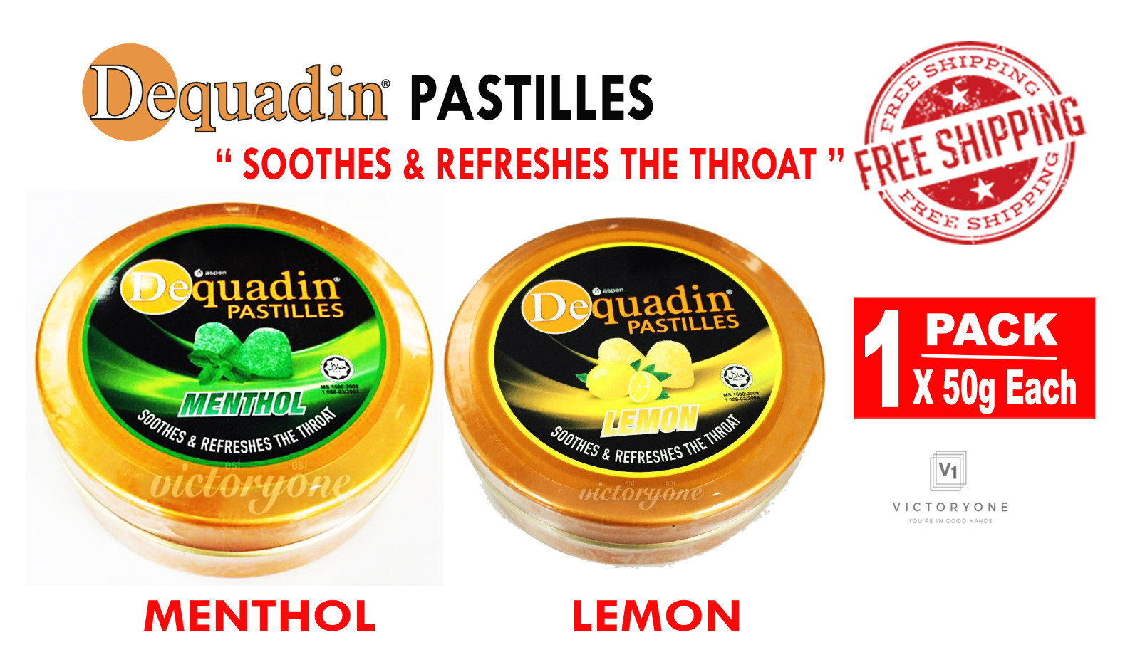 Cough Flu Soothing and Relief of Sore Throats Dequadin Pastilles 1 Pack ...