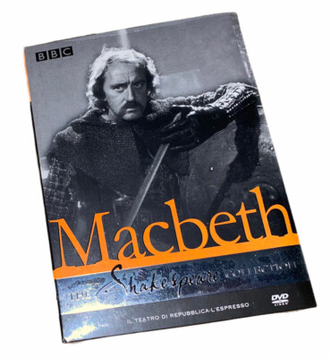 MACBETH RARO DVD editoriale THE SHAKESPEARE COLLECTION ediz. italiana ...