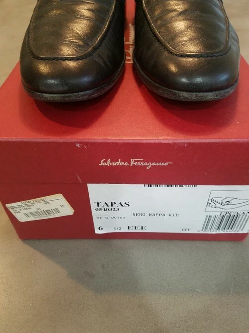 Salvatore Ferragamo Loafers label size 6.5 3E; US Size 7.5 / EU 40 ...