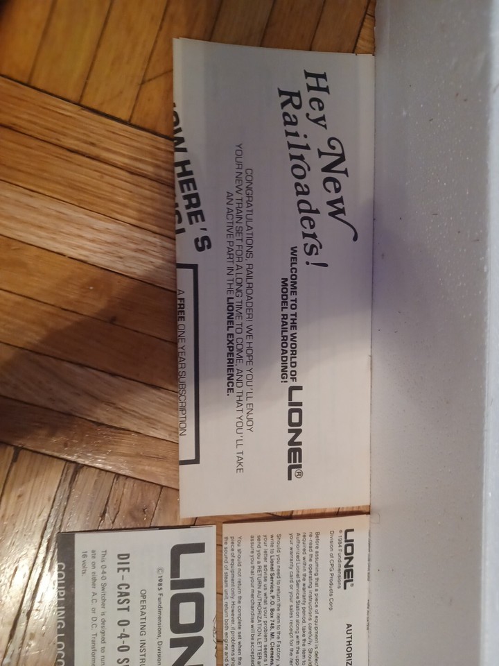 LIONEL 6-8516 TESTED New York Central Steam Engine & Tender 6-8516 OB ...