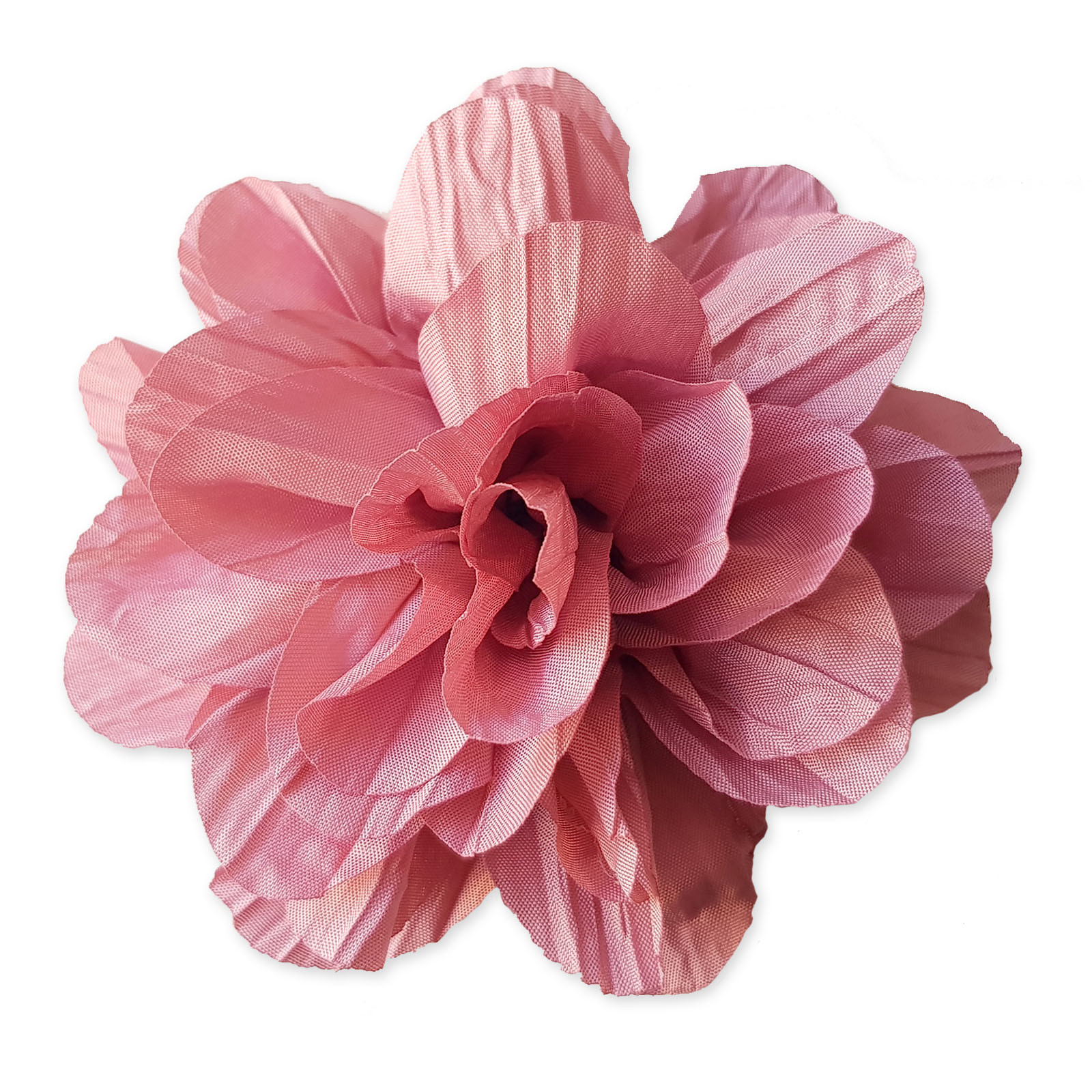9cm Large Ruffled Flower Hair Clips Bobbles Grips. Festival Bridal ...
