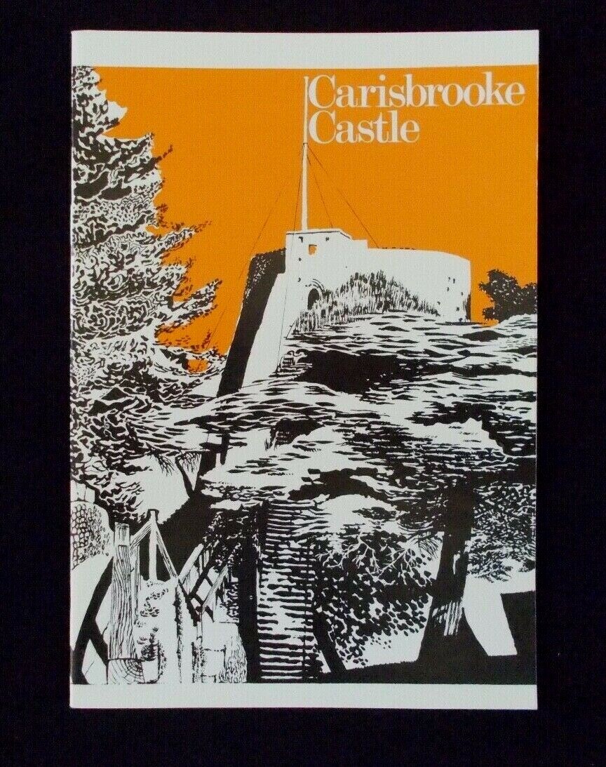 1979 Carisbrooke Castle Guide Book 24 Pages Color Photos & Information ...