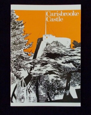 1979 Carisbrooke Castle Guide Book 24 Pages Color Photos & Information ...