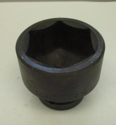 WRIGHT TOOLS IMPACT SOCKET P/N. 8880 2-1/2 6 POINT 1" DRIVE FORGED ...