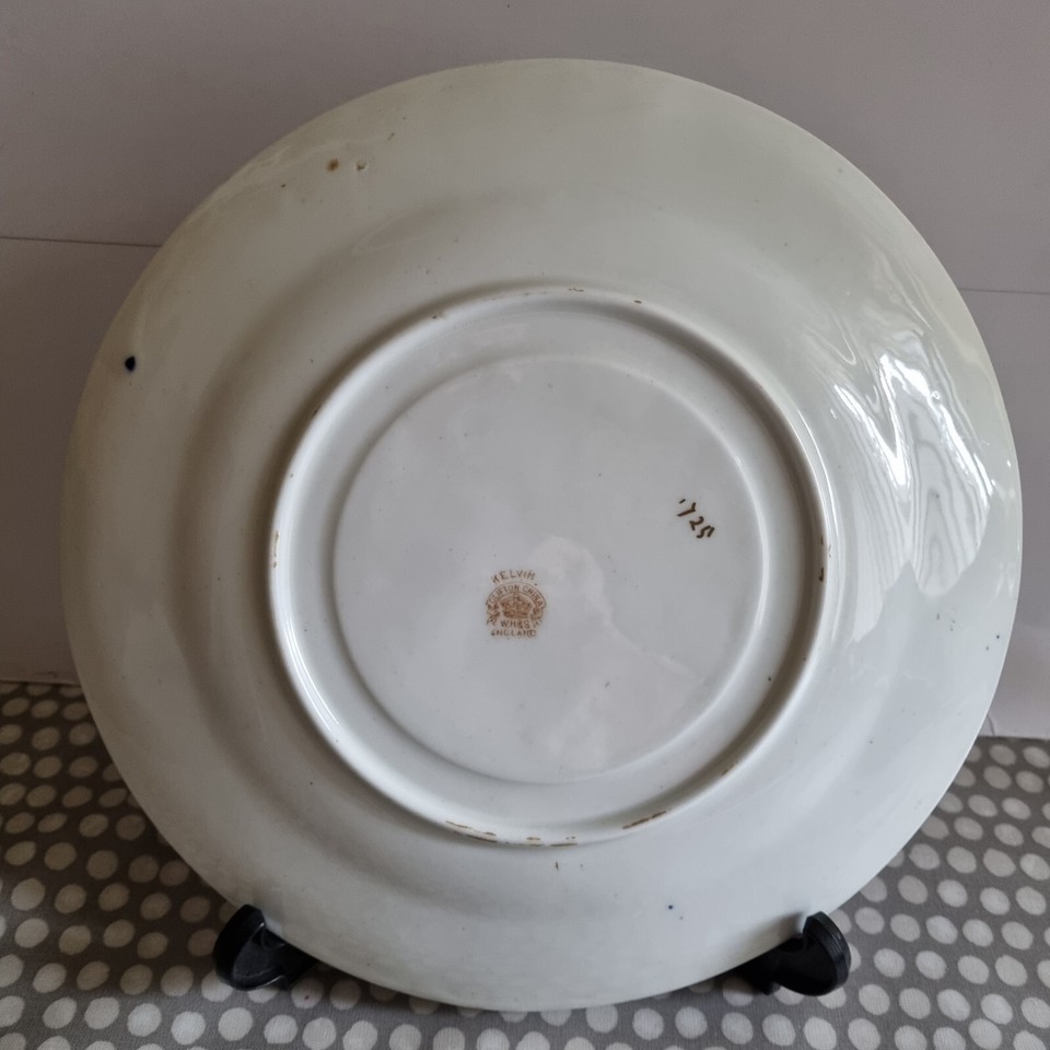 Vintage W Heath & Sons, Clifton China "Kelvin" Plate | eBay UK