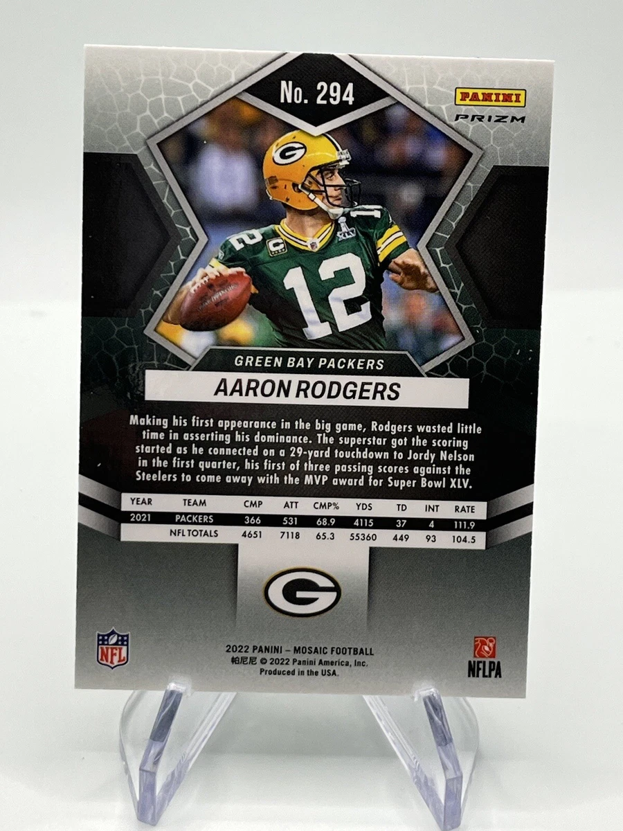 Aaron Rodgers 2022 Mvp Award