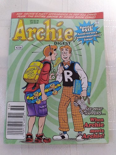 Archie Digest #236 Special 65th Anniversary Archie meets Archie Comics ...