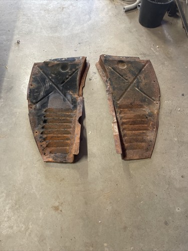 1937 1938 CHEVY GMC PICKUP TRUCK INNER FRONT FENDER LOUVER PANELS pair ...
