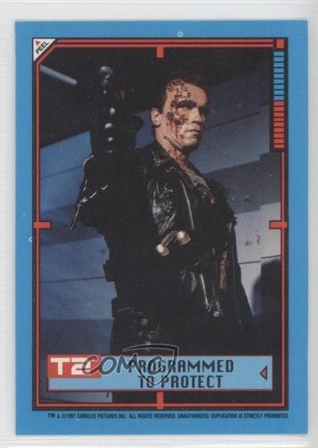 1991 Topps Terminator 2: Judgement Day Stickers Programmed to Protect ...