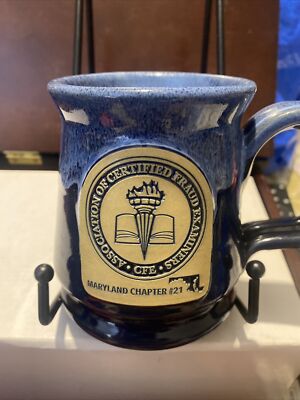 Deneen Pottery Mug Assoc Of Certified Fraud Examiners Ch # 21 Handmade ...