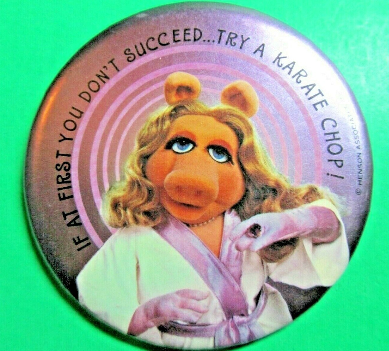 Miss Piggy Karate Chop