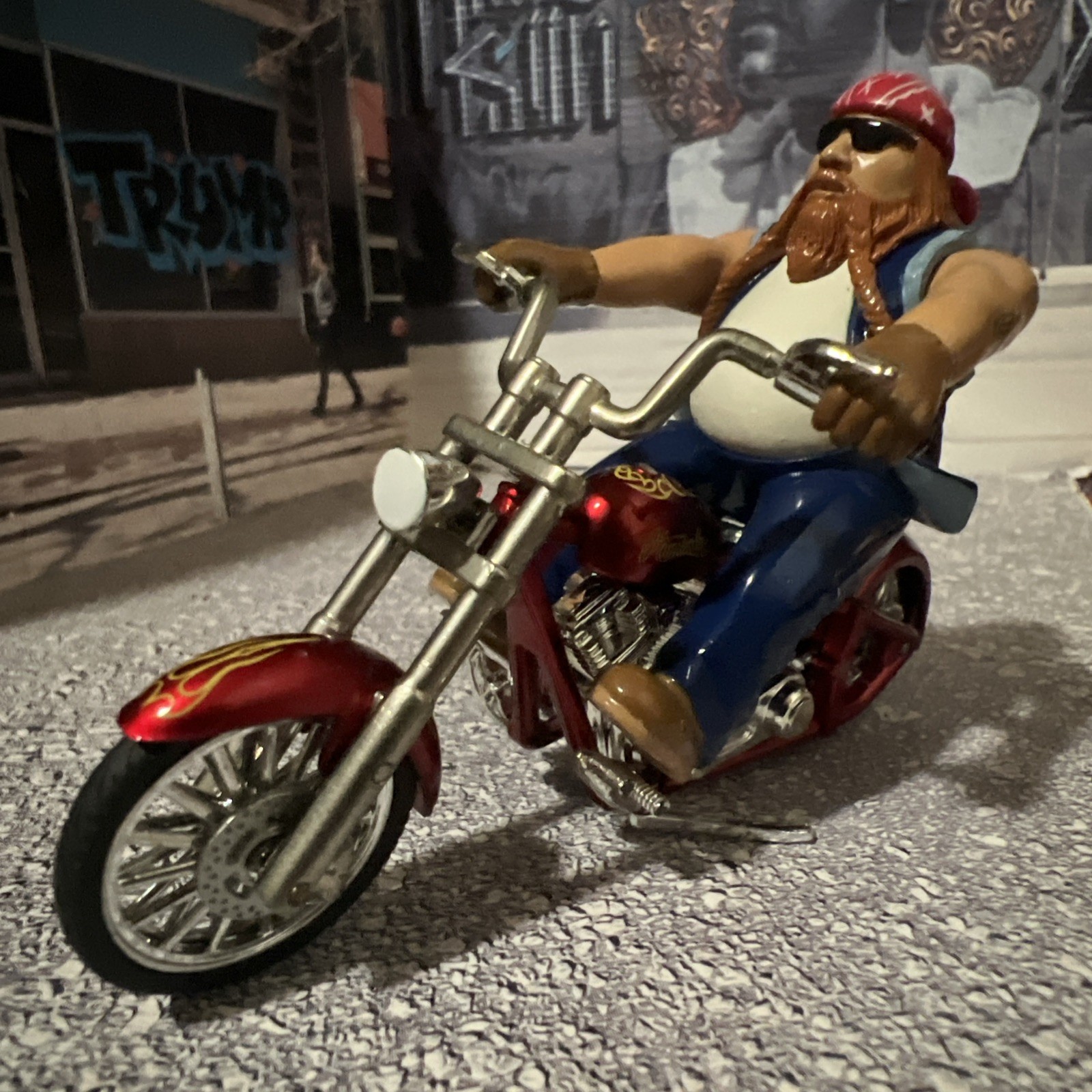 Homie Rollerz M.C. Big Red and Hellfire Jada Toys 1:24 Scale Red | eBay
