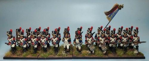 28mm Front Rank Miniatures Napoleonic French Old Guard Infantry x24 ...