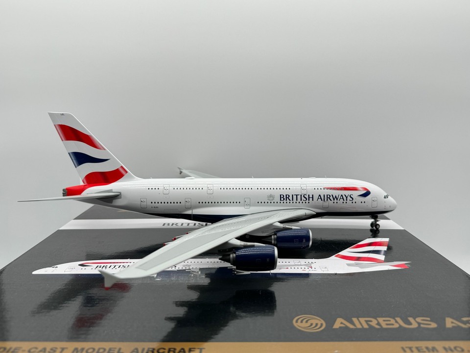 Gemini Jets 1:200 British Airways Airbus A380-800 G-XLEL Union Jack ...