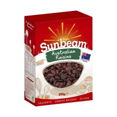 SUNBEAM AUSTRALIAN RAISINS 375G - FREE POST | eBay