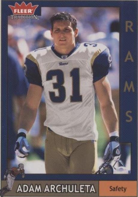 2003 Fleer Tradition - Adam Archuleta #21 for sale online | eBay