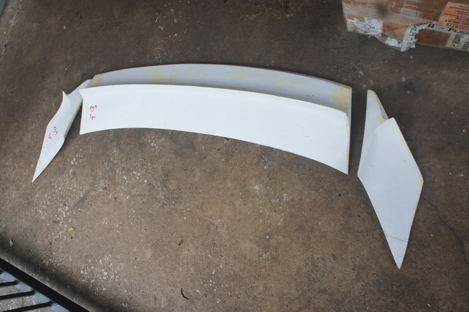 Spoiler drag vip wing ducktail for JDM Civic EG EG9 eg8 Ferio Sir Vti ...