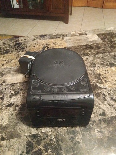 RCA Digital AM/FM CD Clock Radio RC5610-A | eBay