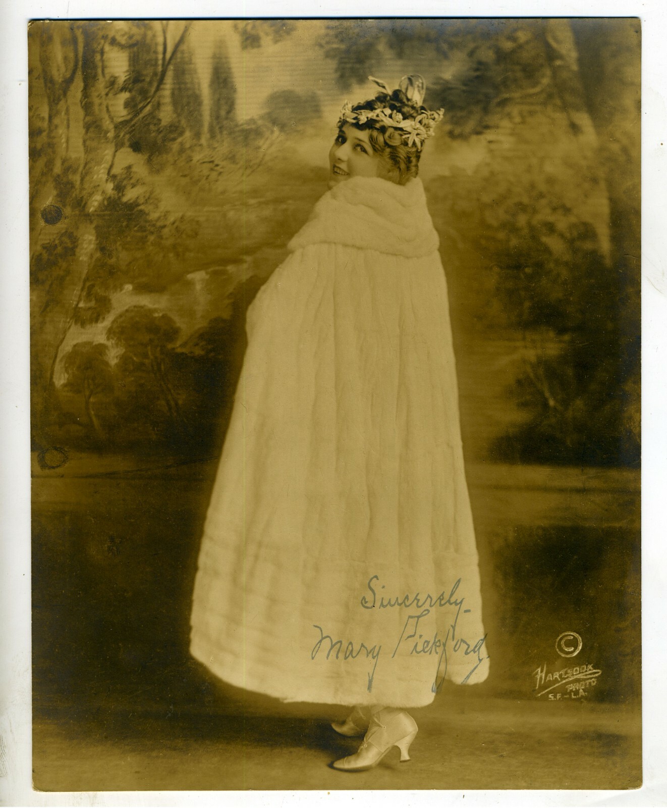 PHOTOGRAPH - ORIGINAL - MARY PICKFORD - SILENT FILM STAR –HARTSOOK ...