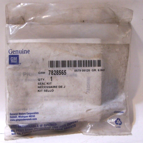 Genuine GM Seal Kit Power Steering Gr Adj Plug(Serv) (3) Cy 7828565 | eBay